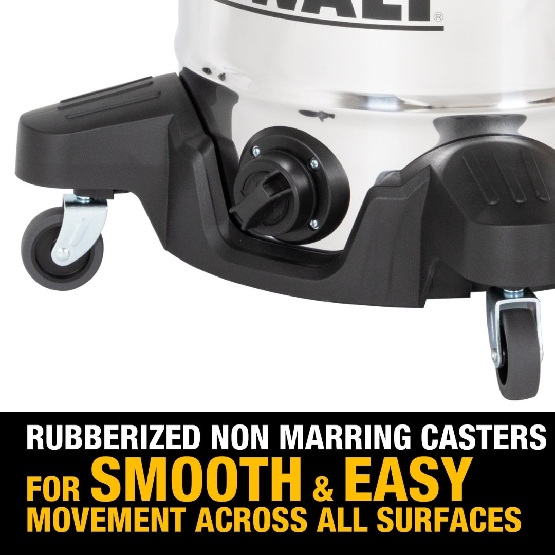 DXV10SB DeWALT 10 Gallon Stainless Steel Wet Dry Vac - Alton Industry ...