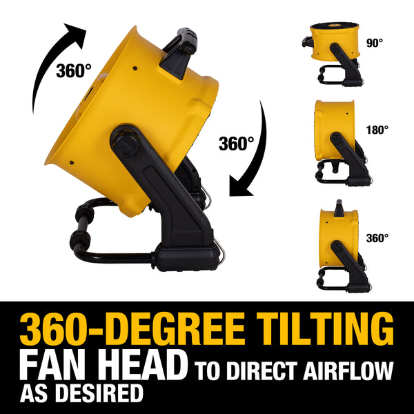 DeWalt 16" Benchtop/Hanging Fan - Alton Industry Limited Group